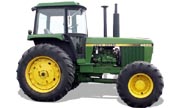 Especificações do trator John Deere 4250 - 144 CV (1983 - 1988 ...